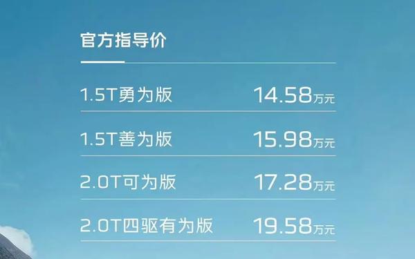 红旗HS3上市，售价14.58万起，有种小孩偷穿大人西装的即视感 - 知乎