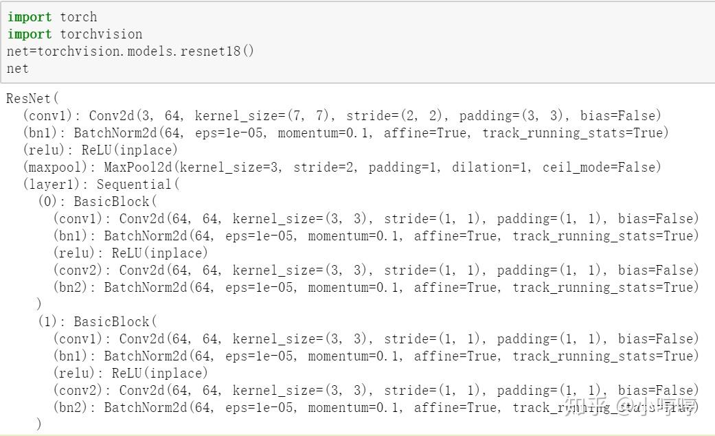 ResNet代码详解 - 知乎