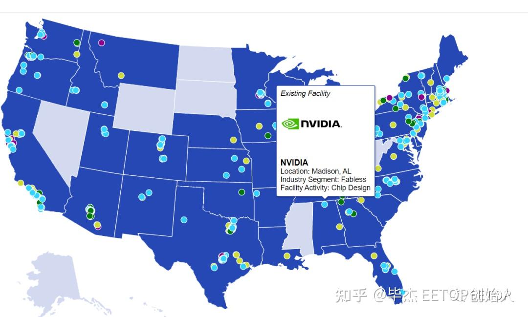 超详细！美国半导体行业协会 (SIA) 发布全美半导体生态互动地图 - 知乎