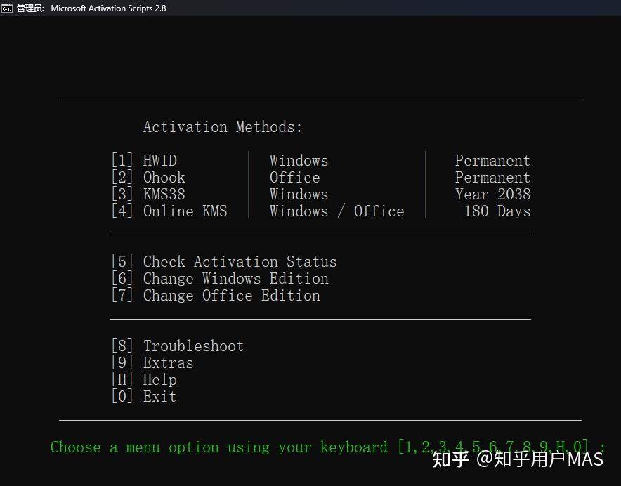 Microsoft-Activation-Scripts激活工具 - 知乎