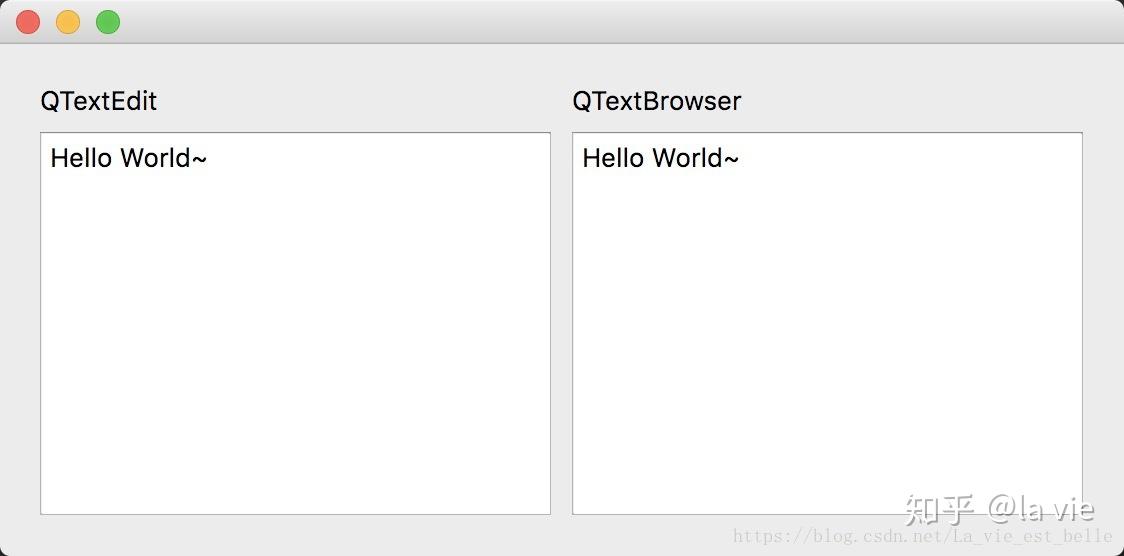 《快速掌握PyQt5》第六章 文本编辑框QTextEdit和文本浏览框QTextBrowser - 知乎