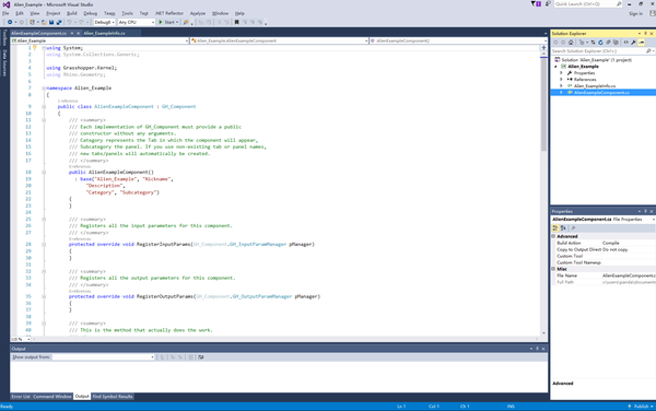 Grasshopper#vs将.ghuser,.gh,.ghx文件打包成.gha文件 - 知乎