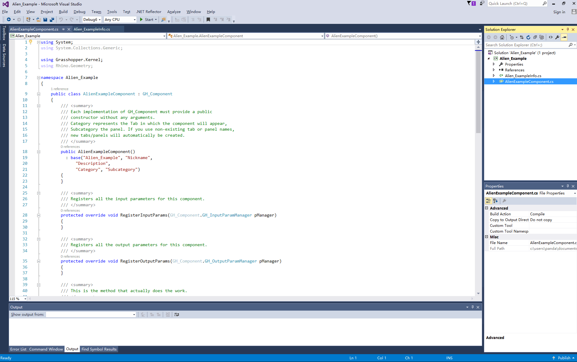 Grasshopper#vs将.ghuser,.gh,.ghx文件打包成.gha文件 - 知乎