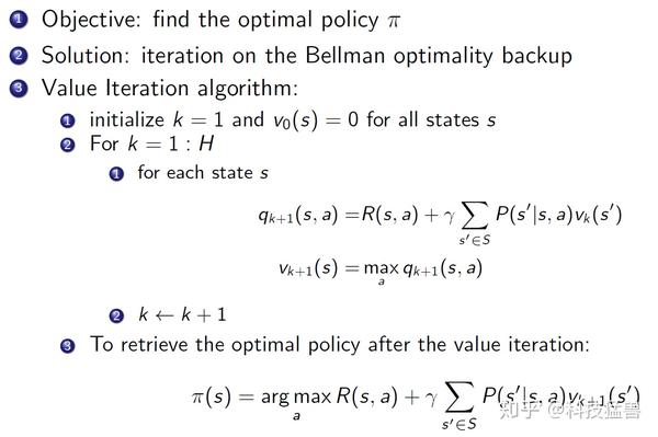 强化学习纲要总结2：马尔科夫决策过程和动态规划 - 知乎