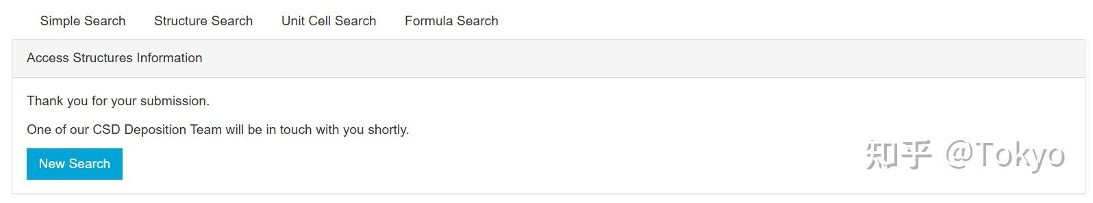 查不到的CIF可以让CCDC官方帮忙查 - 知乎