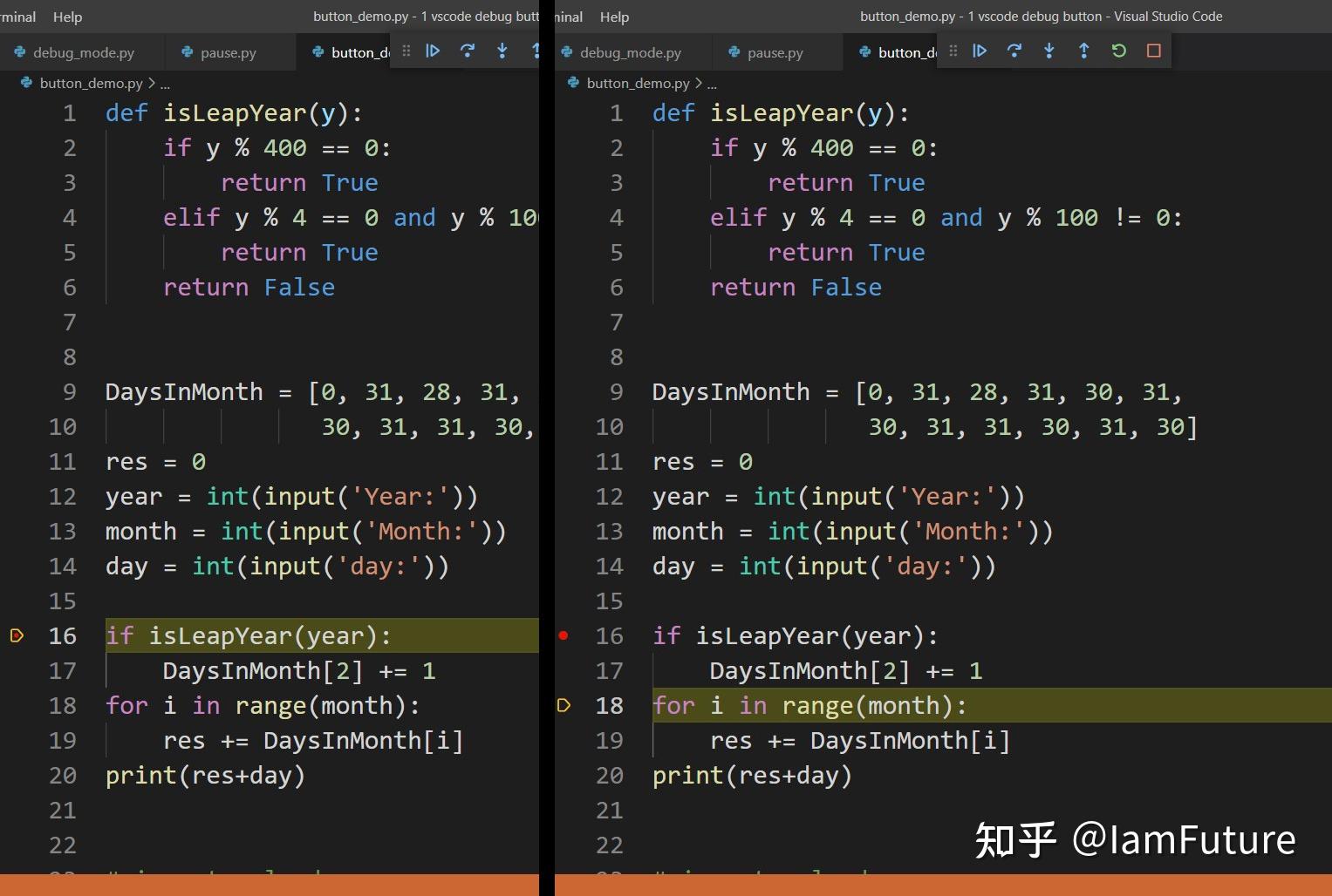 【新手向】Python x VS Code debug按钮 与 进阶debug介绍 - 知乎