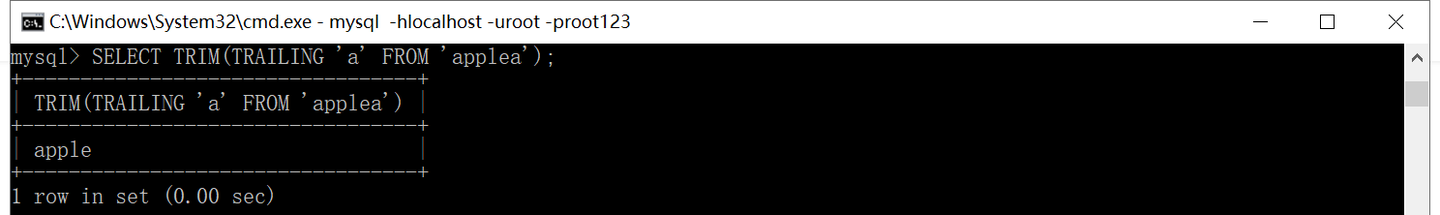 MySQL|trim() 函数用法 - 知乎
