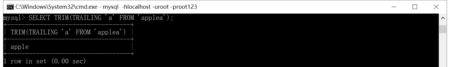 MySQL|trim() 函数用法 - 知乎