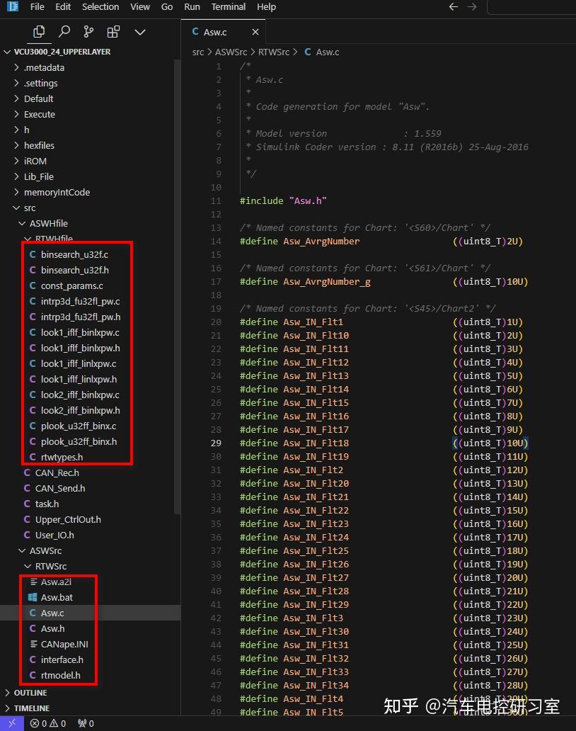 Simulink生成的c代码与底层程序集成编译生成HEX文件方法 - 知乎