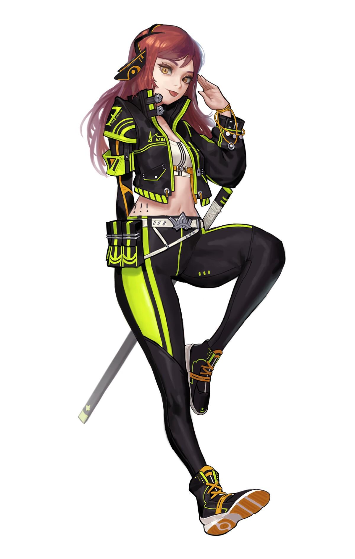 【元素推荐】韩国画师Cotta -作品欣赏130p 韩风角色 美女 - 知乎