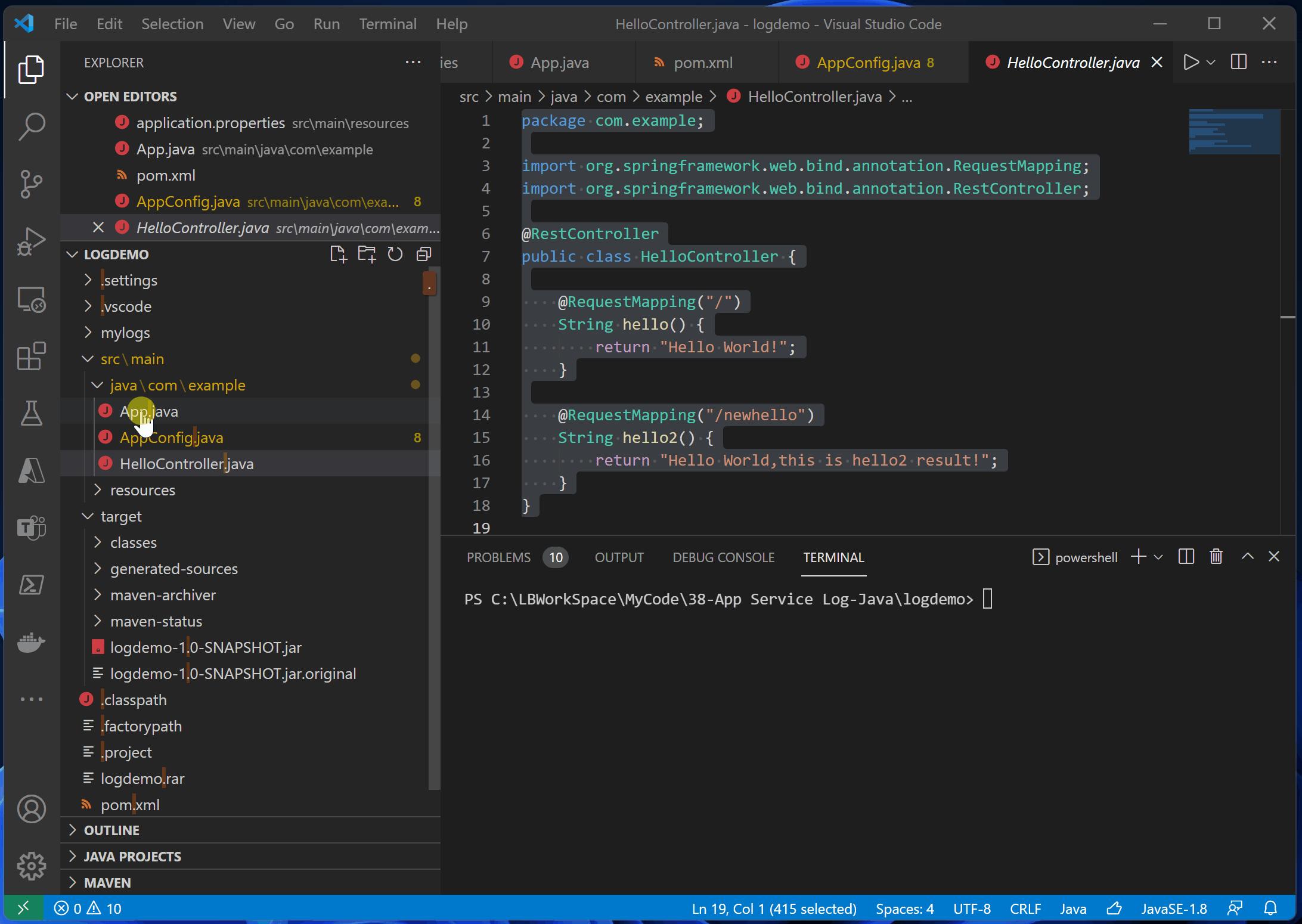 【Azure 应用服务】一个 App Service 同时部署运行两个及多个 Java 应用程序(Jar包) - 知乎