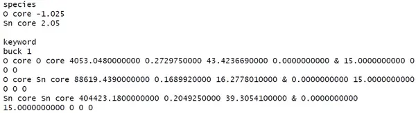 Materials Studio官方教程：GULP——拟合力场 - 知乎