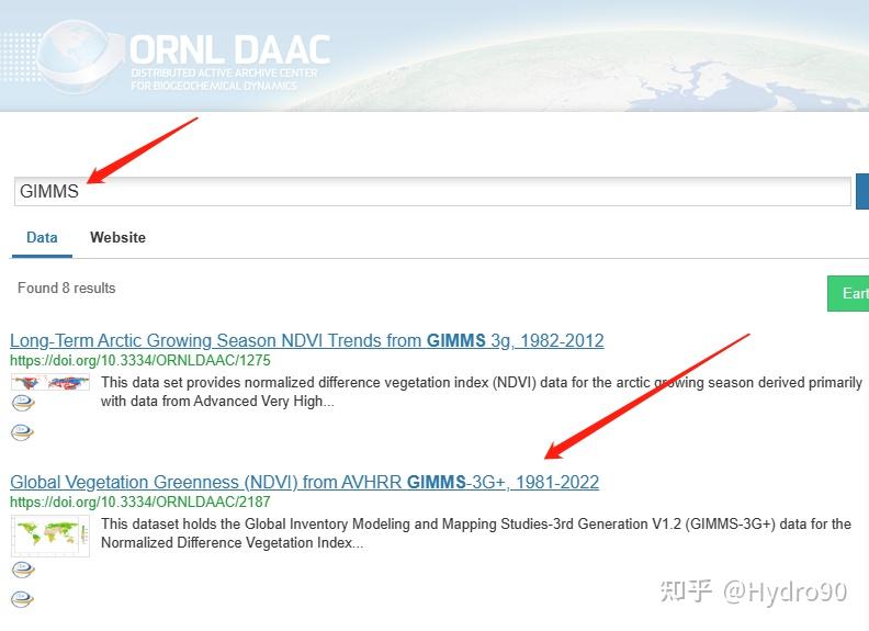 GIMMS NDVI（全球长时间序列植被数据集）介绍及下载 - 知乎