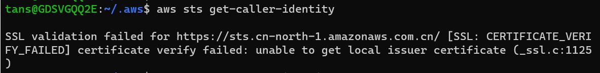 AWS CLI SSL: CERTIFICATE_VERIFY_FAILED 错误分析与解决 - 知乎