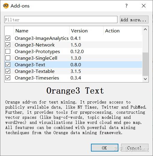 Orange3-三: 用Orange3处理文本数据 - 知乎