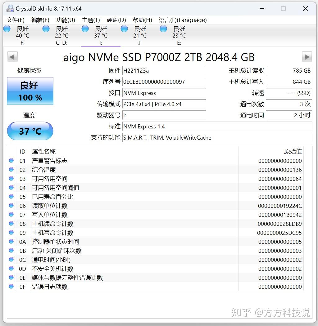 真抄底还是玩噱头？aigo P7000Z 2TB固态太出圈！来一波上手实测 - 知乎