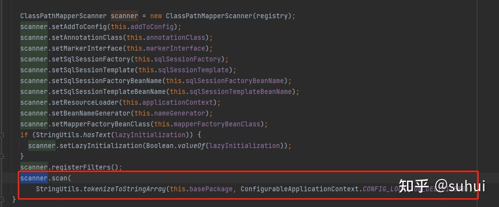 Spring集成mytabits的Mapper interface解析过程 - 知乎