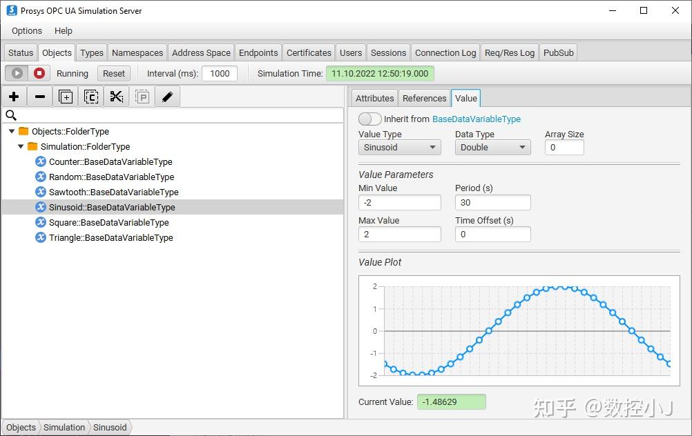 Prosys OPC UA Simulation Server：实现OPC UA仿真测试工具 - 知乎