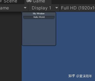 Unity编辑器拓展（一）——GUILayout类 - 知乎