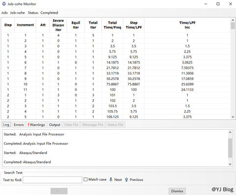 一文读懂ABAQUS中的Job Monitor - 知乎
