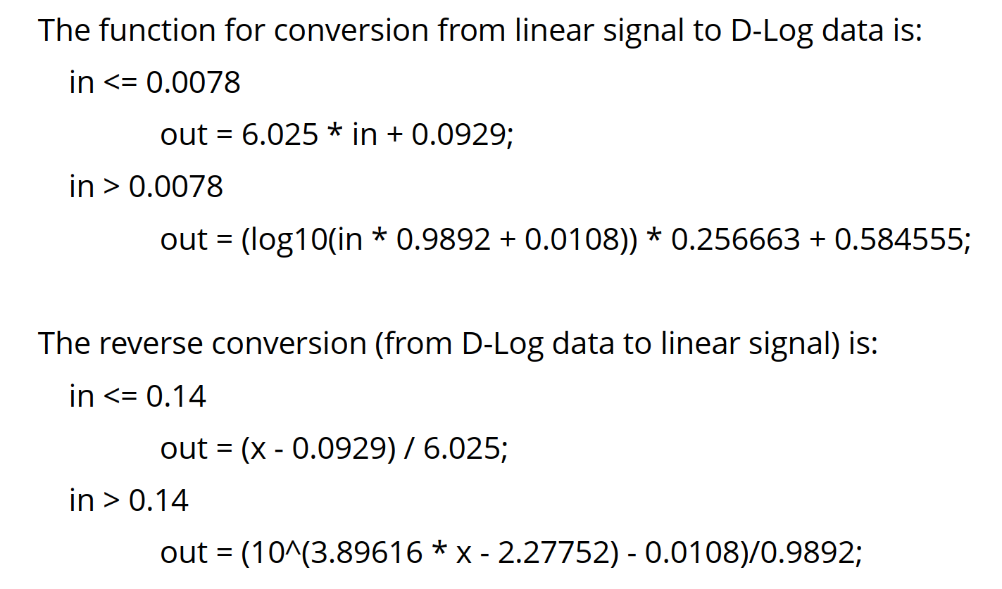 DJI Cinema Color System关于D-Log与D-Gamut白皮书（2017.9.29版） - 知乎