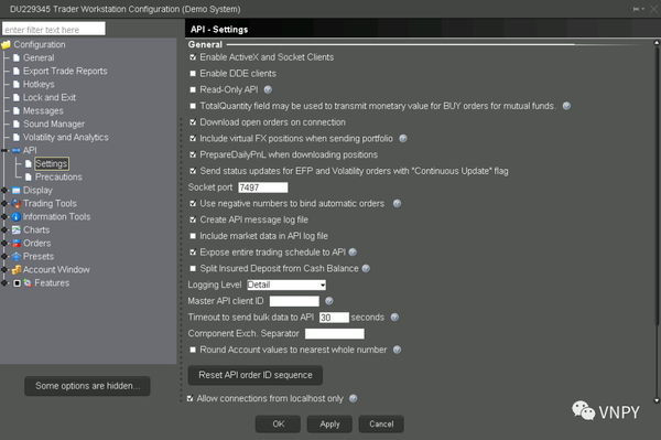 vn.py快速入门4 - 海外市场IB - 知乎