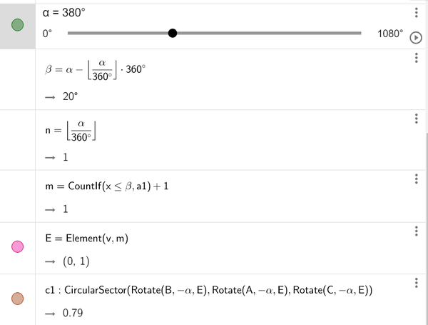 滚动轨迹-geogebra - 知乎