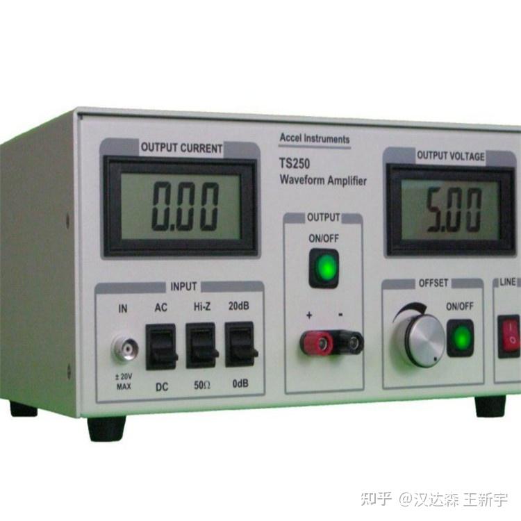 Accel Instruments压电放大器TS250介绍 - 知乎