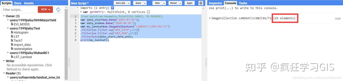Google Earth Engine谷歌地球引擎ee.ImageCollection格式多张栅格图像数据基本处理与操作 - 知乎
