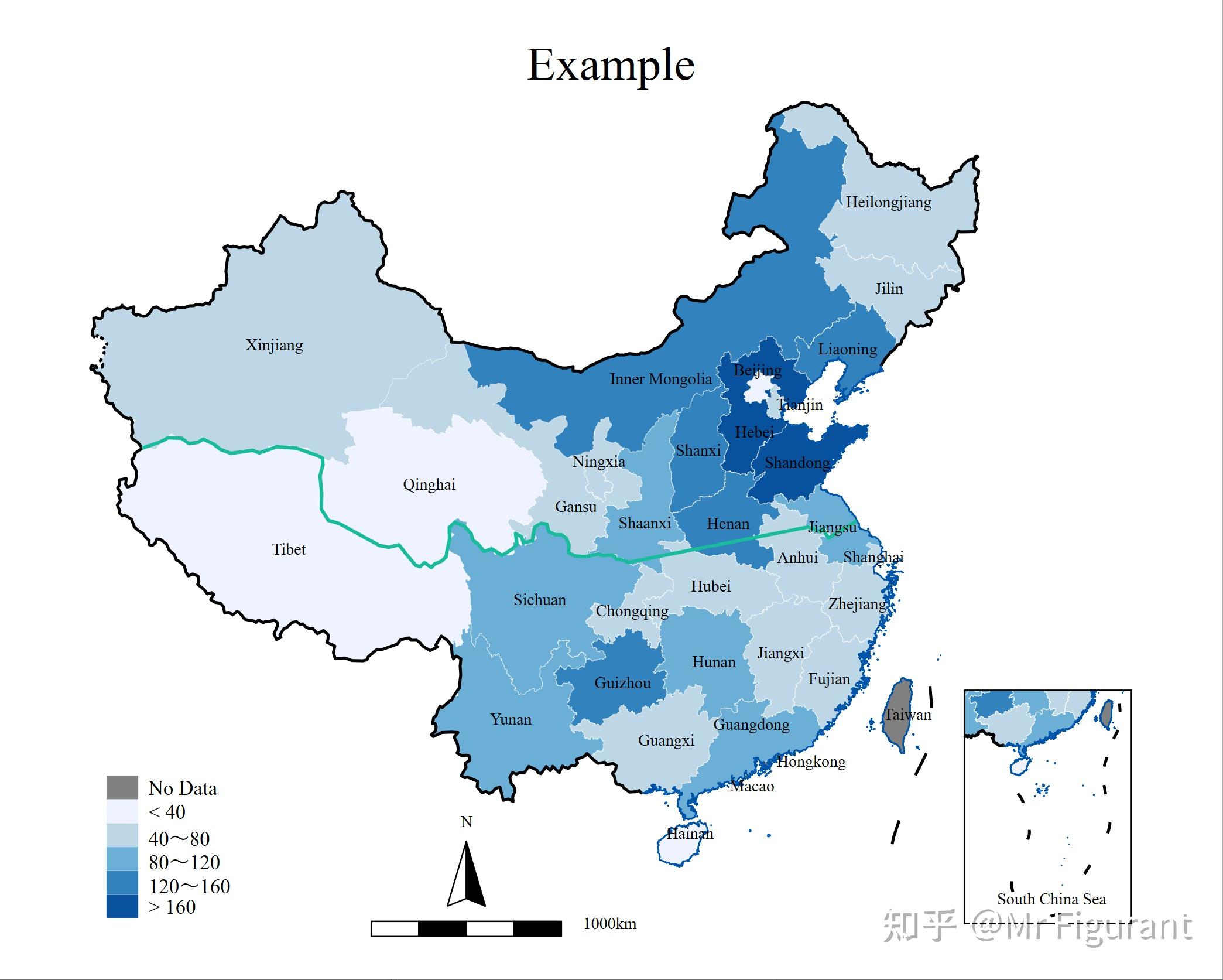 Stata学习：如何绘制省级市级填色地图十段线版？ - 知乎