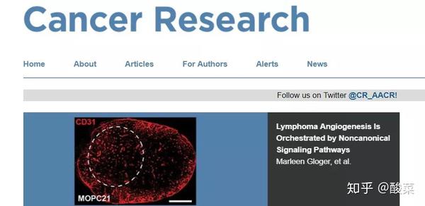 解刊 | 《Cancer Research》 - 知乎
