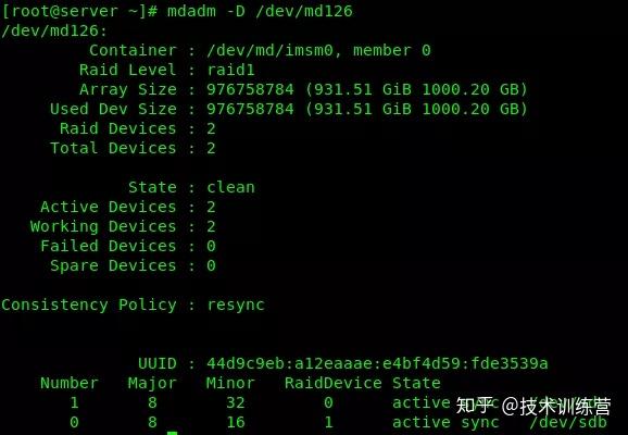 ThinkServer TS250配置Raid1后，在CentOS7.6操作系统进行分区 - 知乎