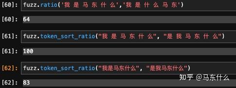 fuzzywuzzy完全指南 - 知乎