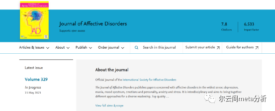 接收后一周见刊的影响因子6分+、中科院2区SCI！收录meta分析！！ - 知乎