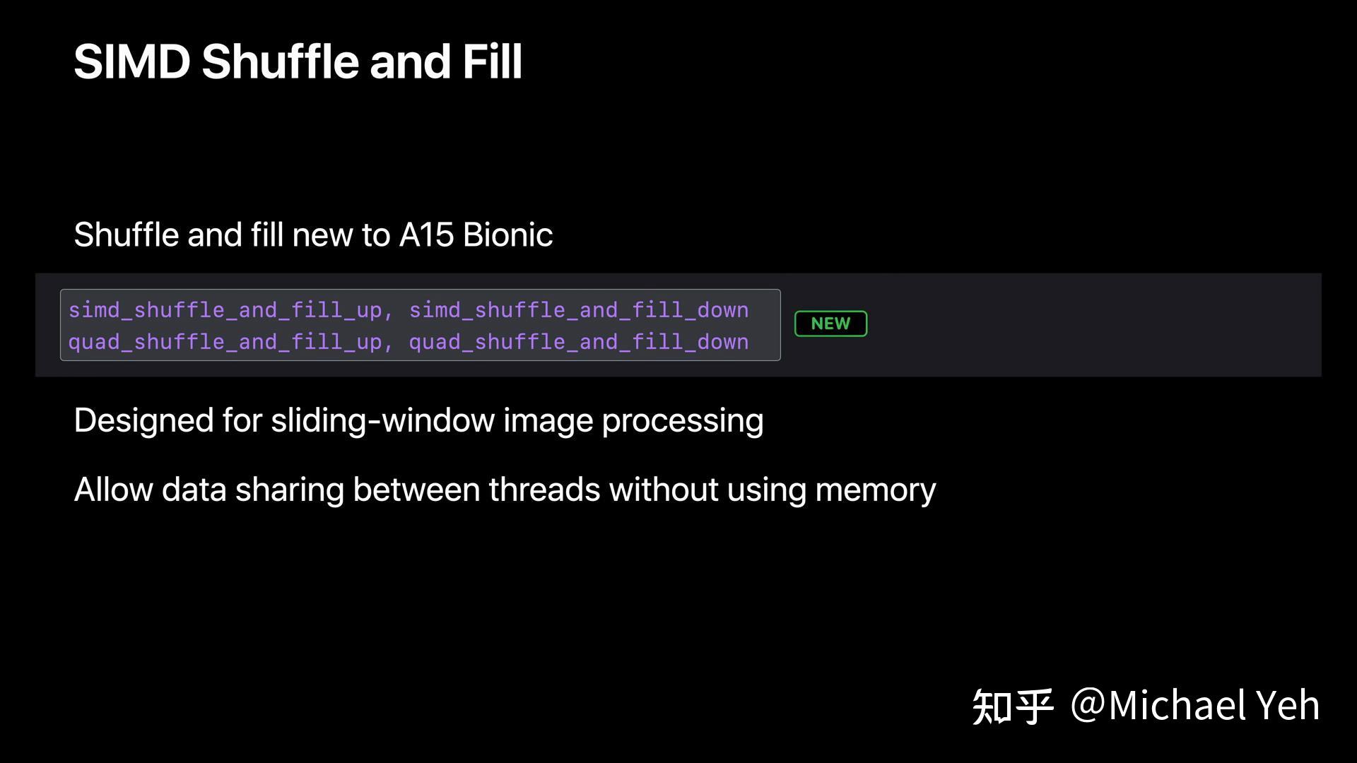 Apple GPU关于SIMD 指令的优化 - 知乎
