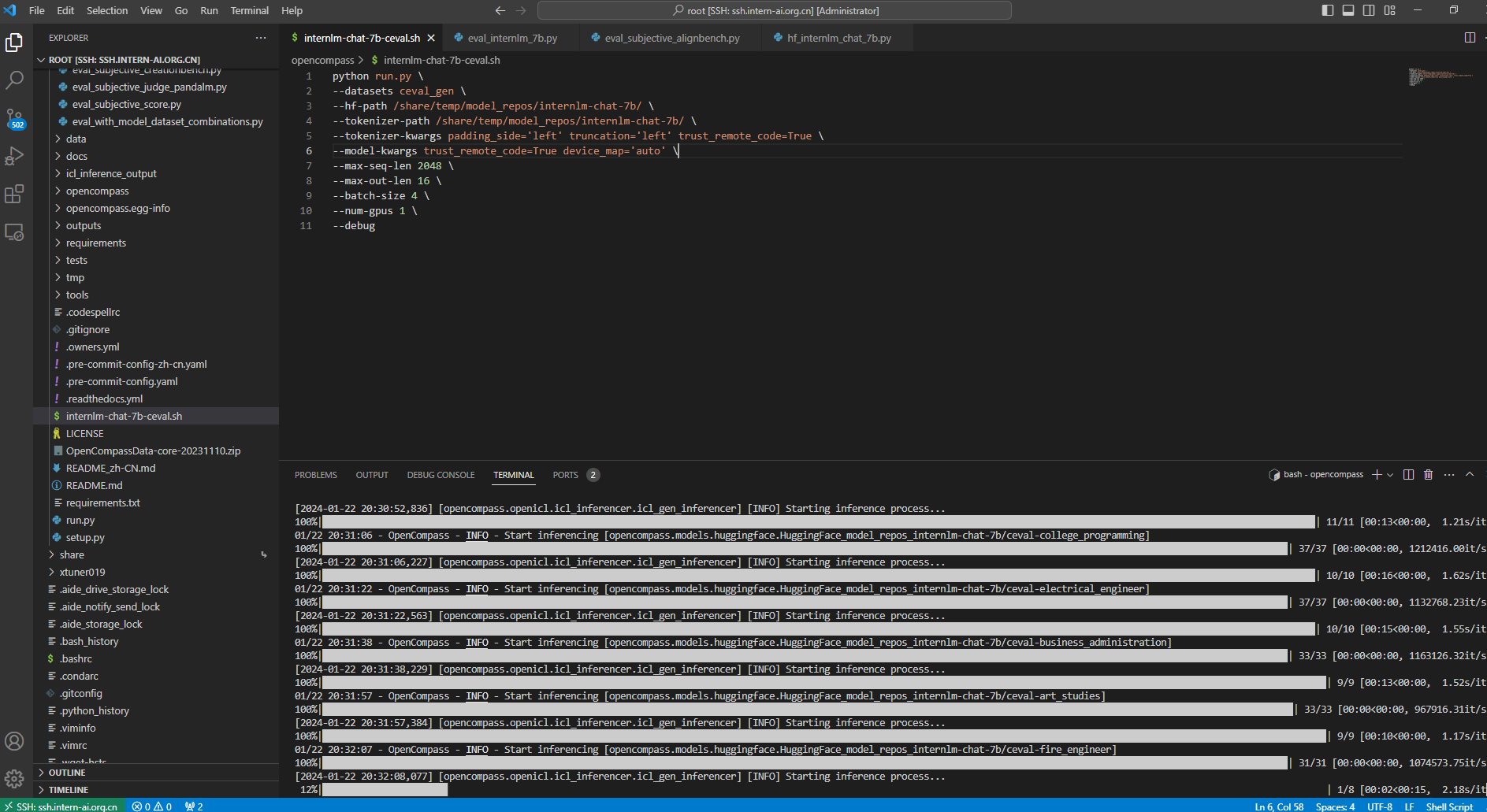 InterLM L-6: OpenCompass LLM 评测 - 知乎