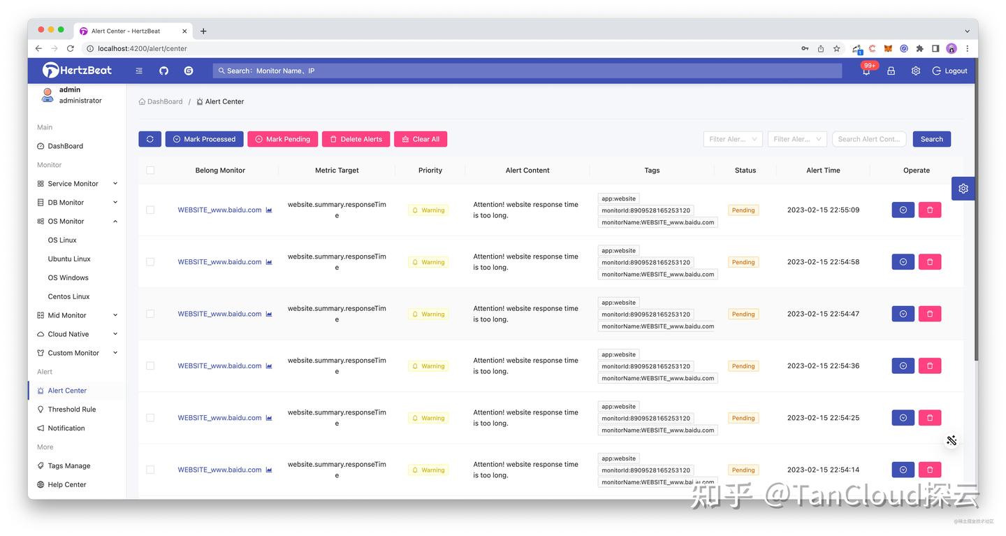 使用开源实时监控 HertzBeat 5分钟搞定 Linux 监控 - 知乎