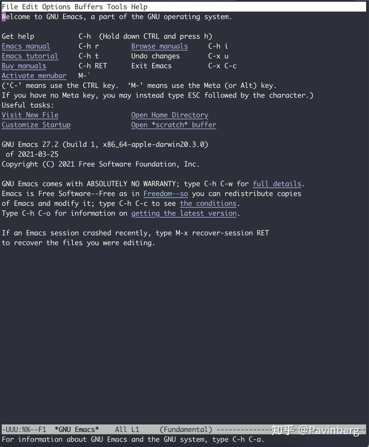 专业 Emacs 入门（二）：基础操作 - 知乎