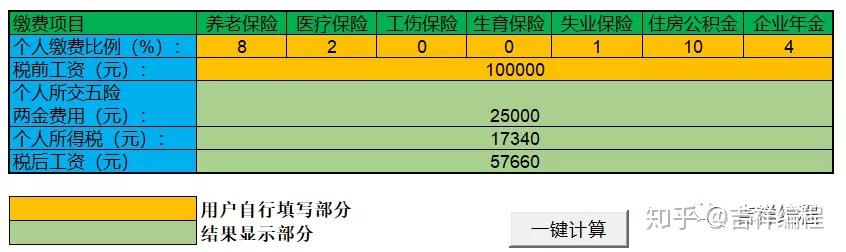 Excel Vba 编程开发应用实例——用vba编写到手净工资计算器 知乎