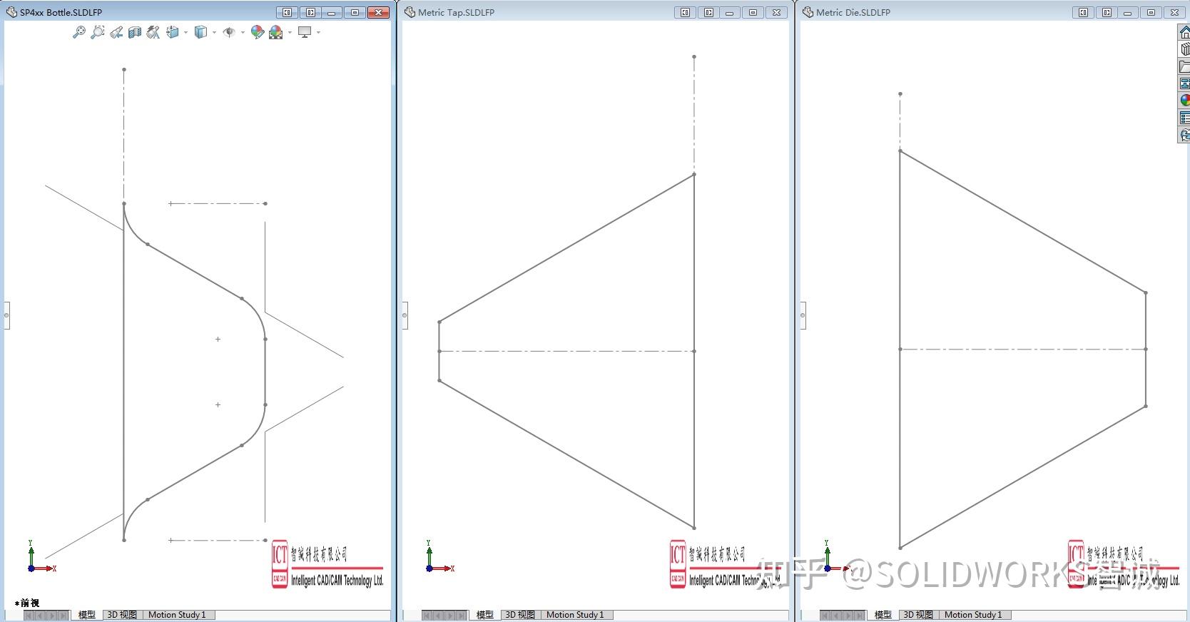 SOLIDWORKS 真实螺纹的绘制和定制 - 知乎