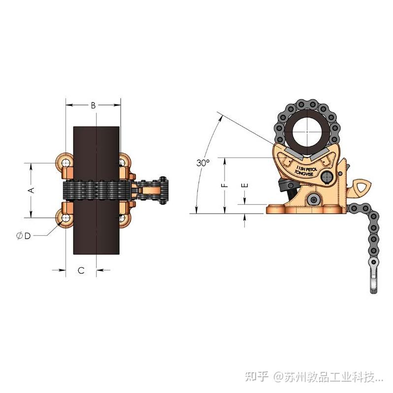 GEARENCH（PETOL）Tongvise链条式摩擦虎钳 - 知乎