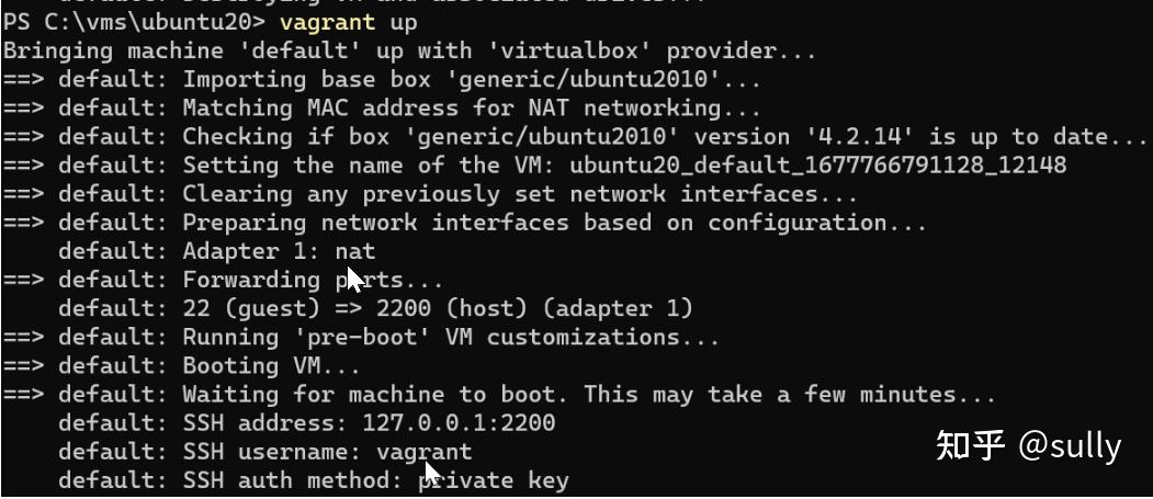 vagrant-SSH private key 卡死问题 - 知乎