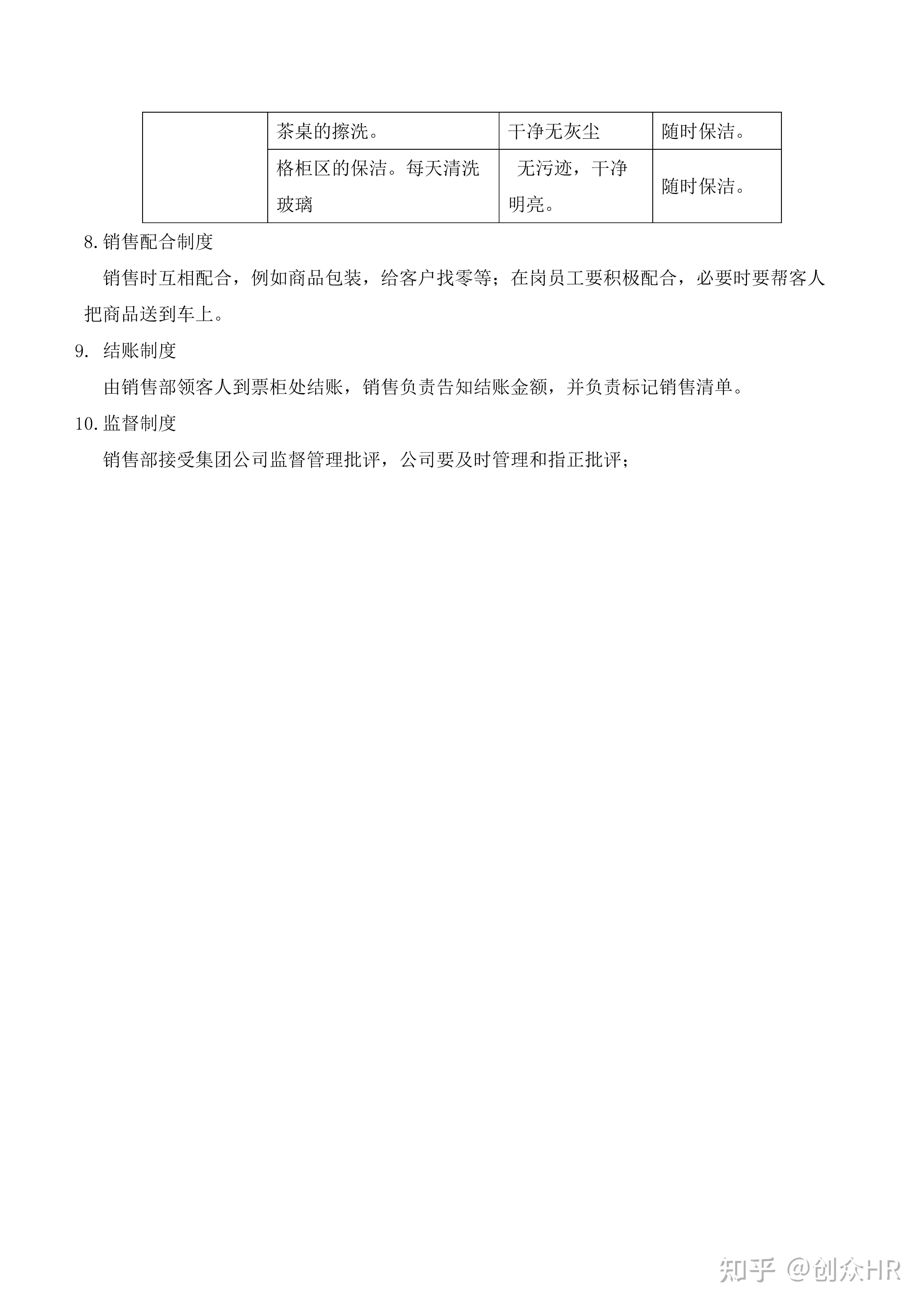 销售部组织体系及管理制度 知乎