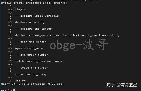 MySQL ------ 游标（CURSOR）（二十六） - 知乎