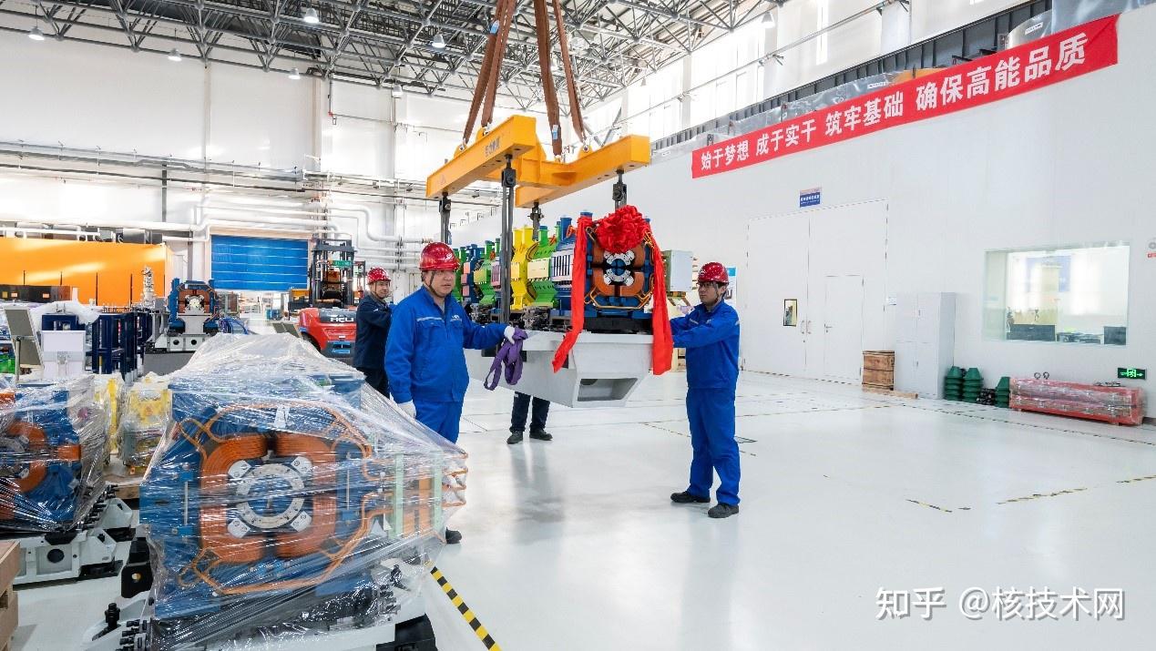 首台预准直单元扬帆起航 HEPS储存环隧道设备安装正式启动 - 知乎
