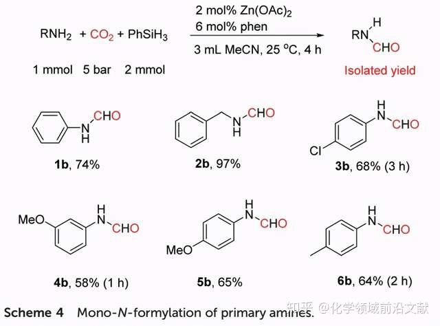 Green Chem.：CO₂的“对角反应”同时实现胺和酰胺的N-甲酰化 - 知乎