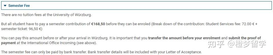 泰晤士Top 200！德国维尔茨堡大学25fall申请攻略 - 知乎