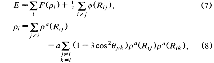 MD势能精讲第二篇：EAM potential - 知乎