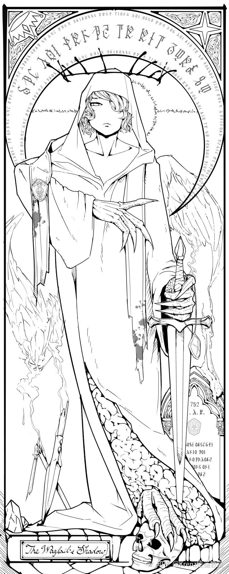 Krenz绘画教室【优秀作业心得】动态与构成-0124 - 知乎