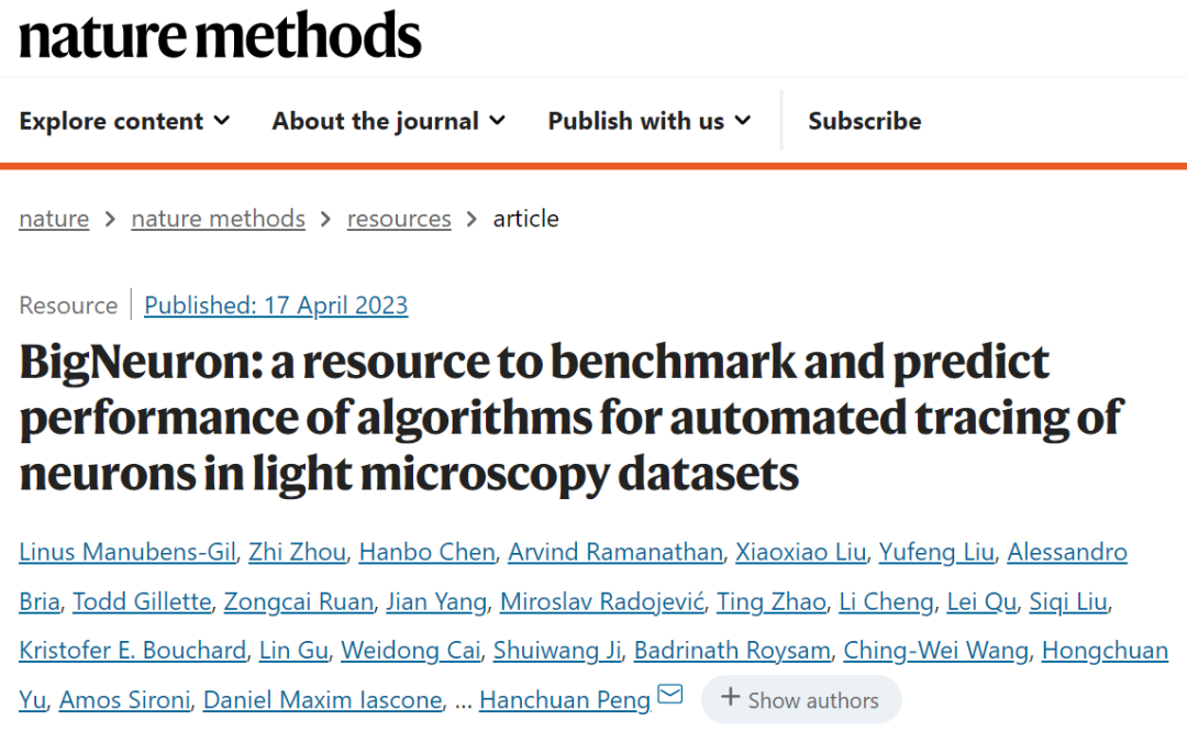 科学家建成神经元自动追踪算法测试矩阵，助力脑科学和智能技术发展 - 知乎